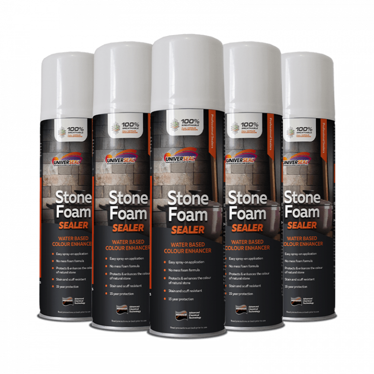 Stone Foam, Easy Spray-On Professional Colour Enhancer Stone Sealer